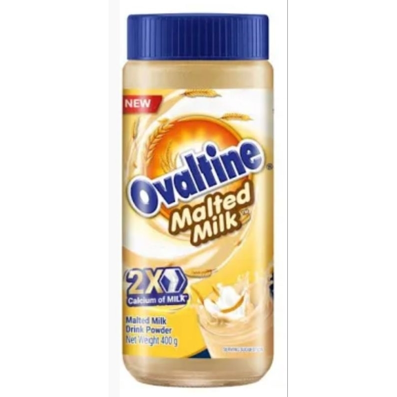 OVALTINE MALTED MILK DRINK POWDER JAR 400G | Shopee Singapore