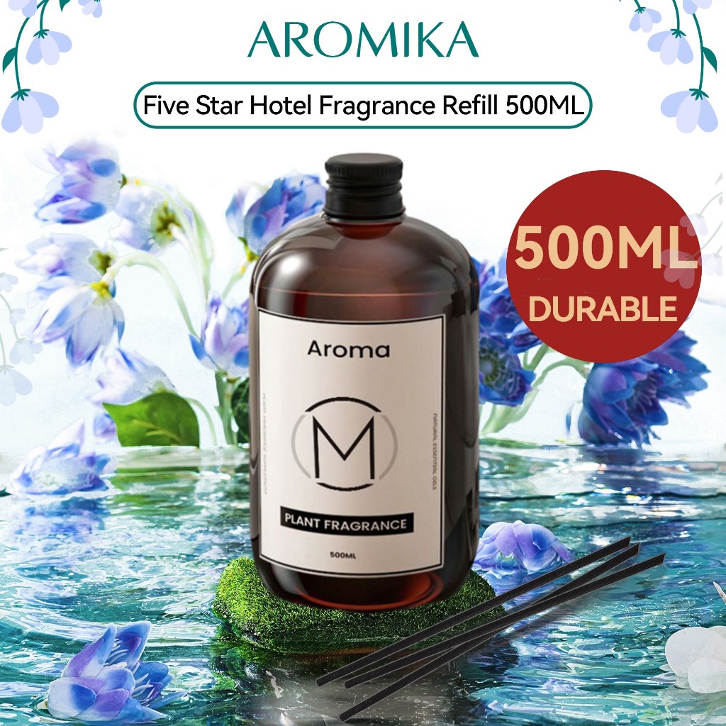 AROMIKA 500ML Aromatherapy Essential Oil Supplement Liquid Refill Oil ...