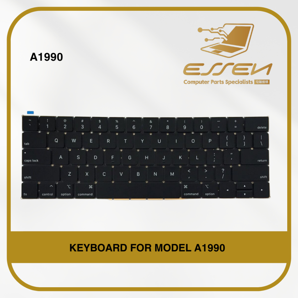 Keyboard Replacement A1989 A1990 For Pro 13 Touch Bar 2019 US Keyboard ...