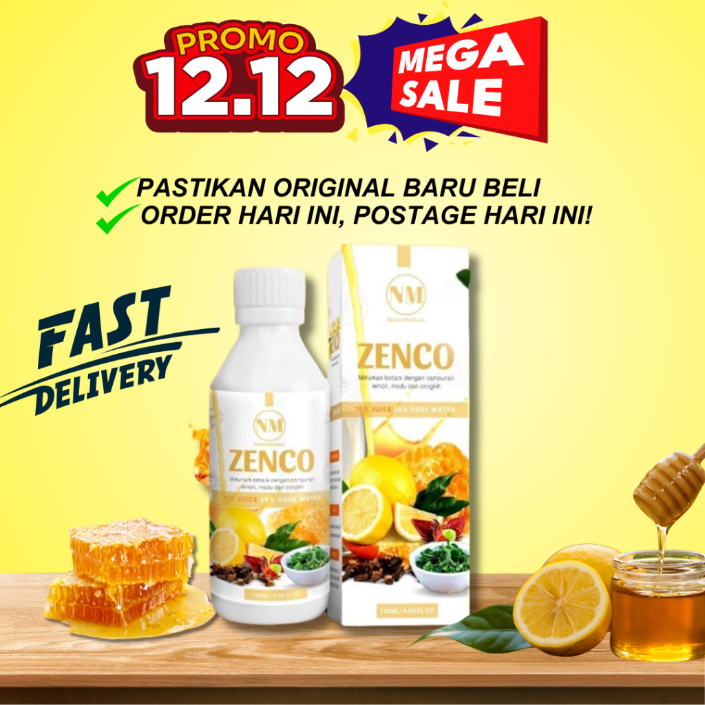 Zenco Adult Cough Syrup Mixed Lemon Clove Honey Ginger Sore Throat ...