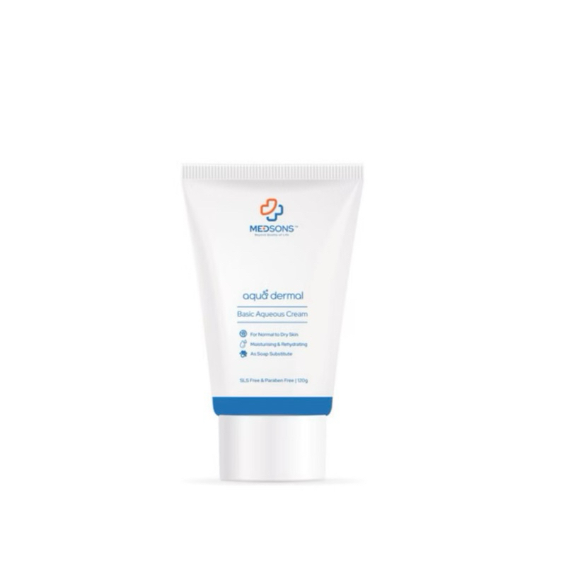 Medsons Aqua Dermal Basic Aqueous Cream (120g) | Shopee Singapore