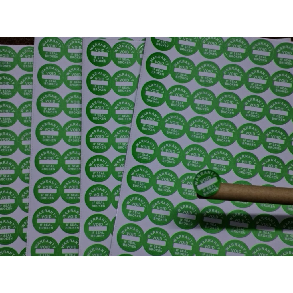 80pcs Warranty Fragile Void Seal label sticker ( Breakable Egg shell ...