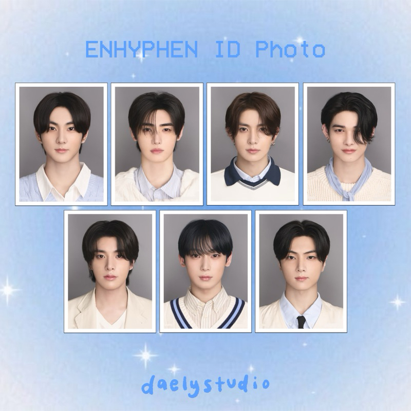 ENHYPEN ID Photo (Fanmade) | Shopee Singapore