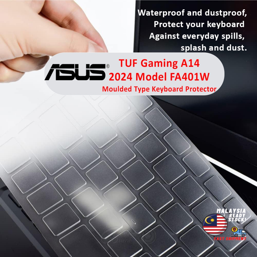 Keyboard Cover for ASUS TUF Gaming A14 2024 FA401 FA401W Keyboard ...