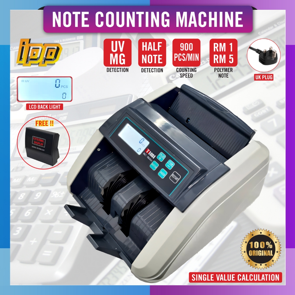 Note Counter Machine / Bank Note Counting Machine / Suitable For ...