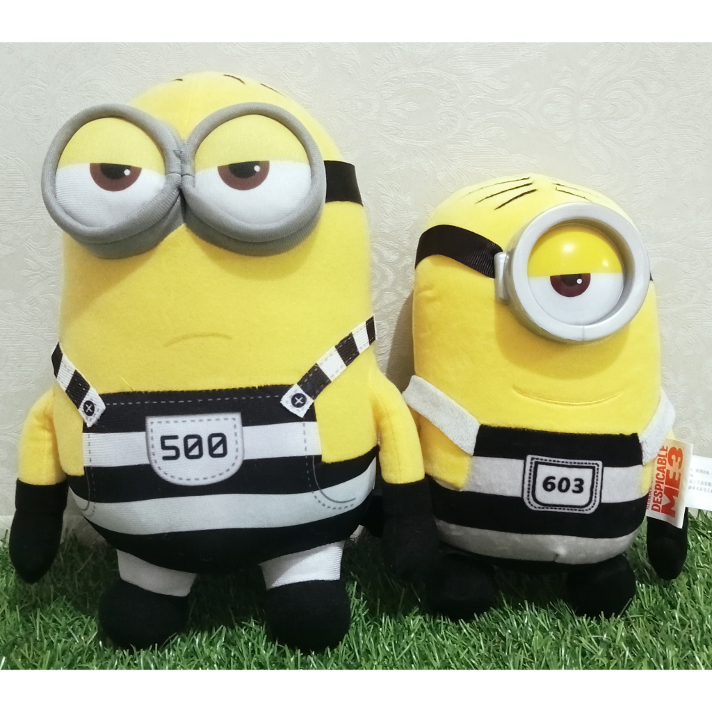 Minions DESPICABLE ME 3 JAIL TIME Plush toy | Shopee Singapore