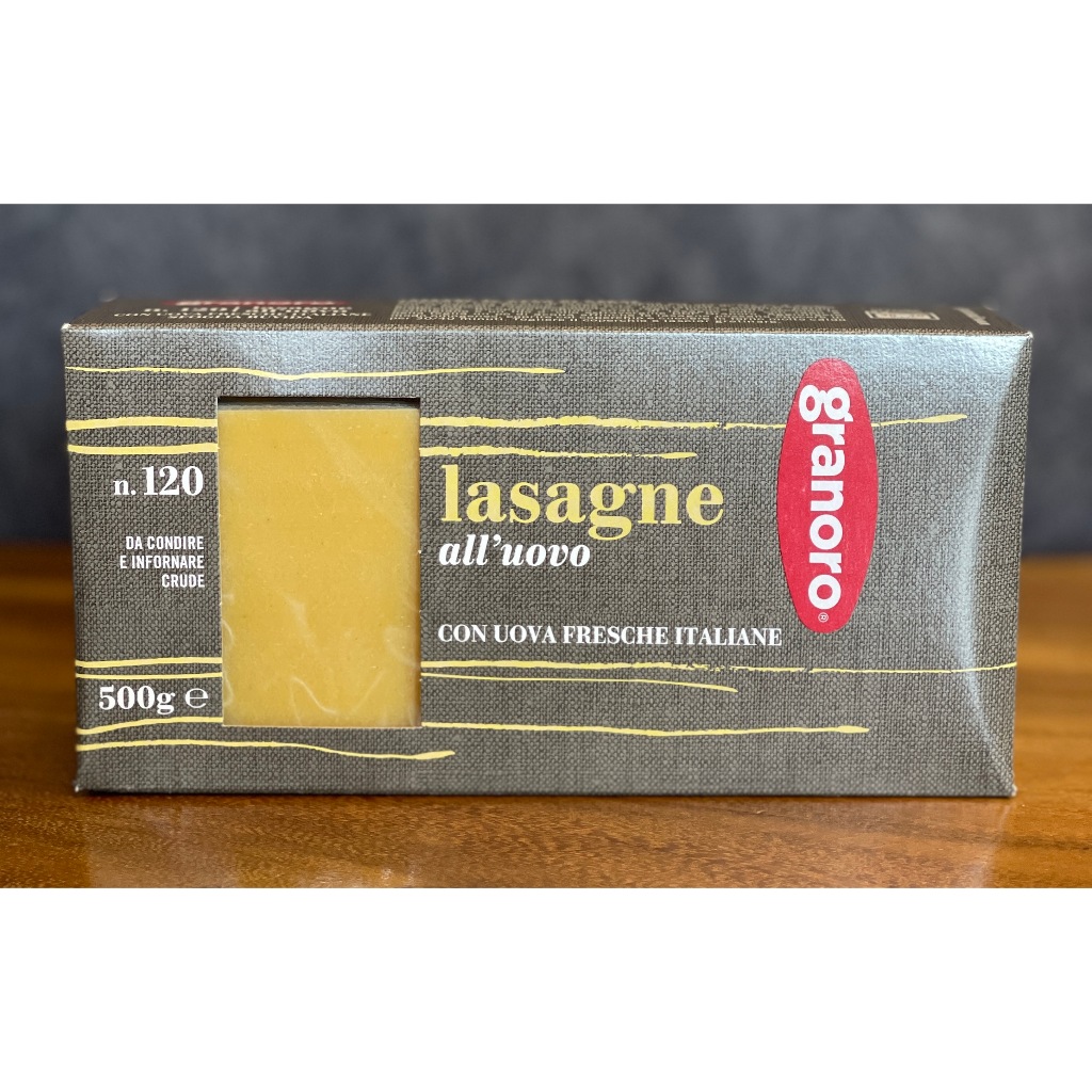 GRANORO Lasagne all'uovo n.120 For Baking (500gm) - Italy | Shopee ...