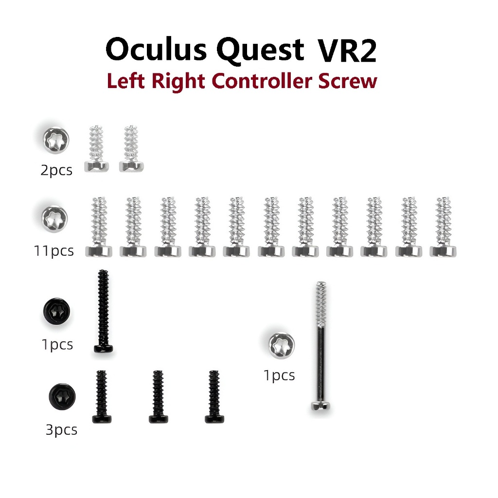 Oculus Quest 2 / VR2 Controller Left Right JOY-CON Handle Screw Quest2 ...