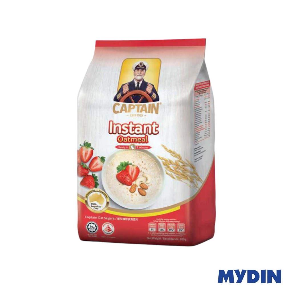 Captain Oats Instant Oatmeal (800g) | Shopee Singapore