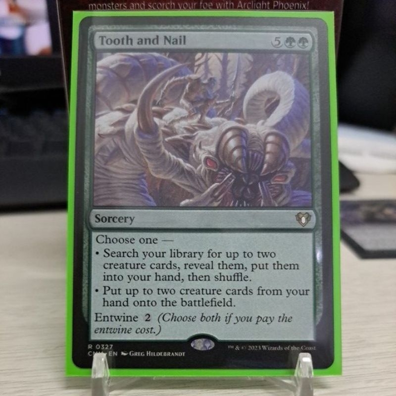MTG Tooth and Nail (CMM) | Shopee Singapore