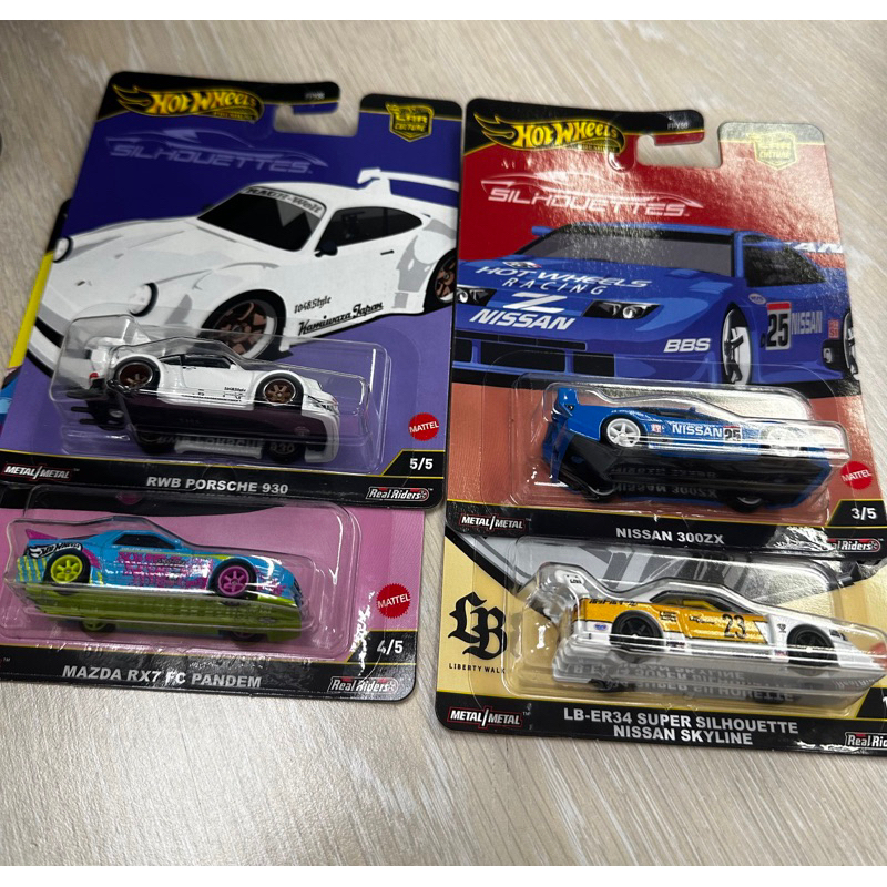 Hot Wheels Car Culture Silhouettes RWB Porsche 930 LB-ER34 Super ...
