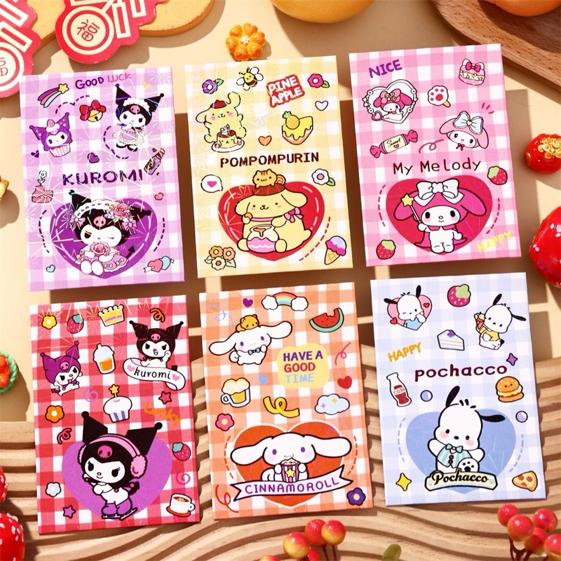 New Year Red Envelope Bag Sanrio Cartoon Cute Laser Film Style Lee Seal ...