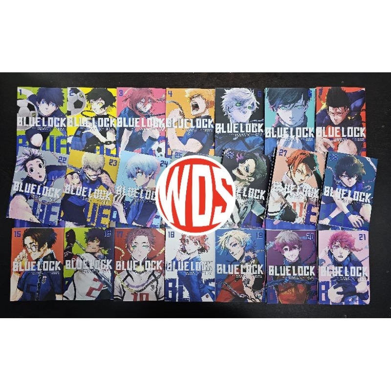 Manga : Blue Lock volume 1-29 (English Version) | Shopee Singapore