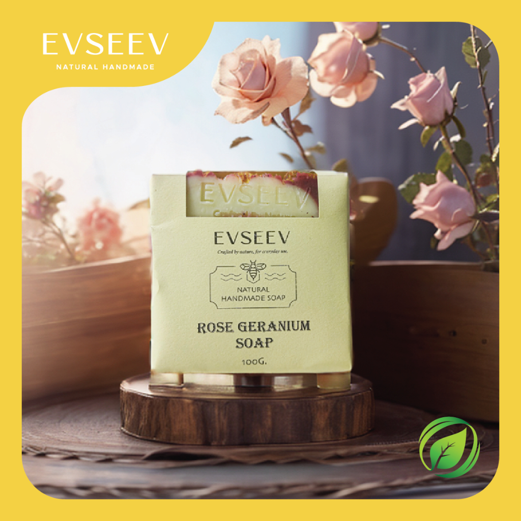 Rose Geranium Soap, Face and body soap 100g. | Shopee Singapore