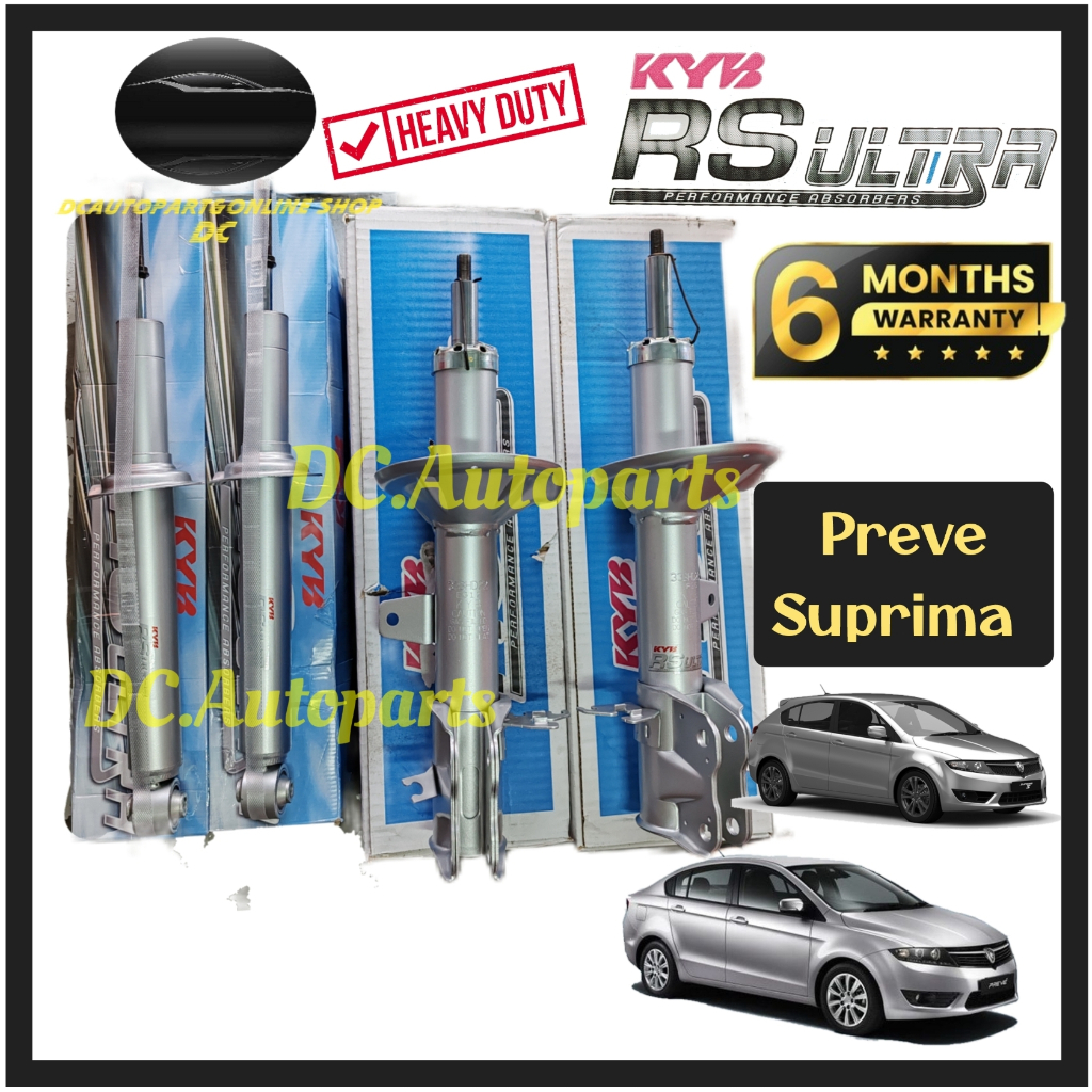 KYB RS ULTRA HEAVY DUTY ABSORBER PROTON PREVE SUPRIMA S FRONT OR REAR ...