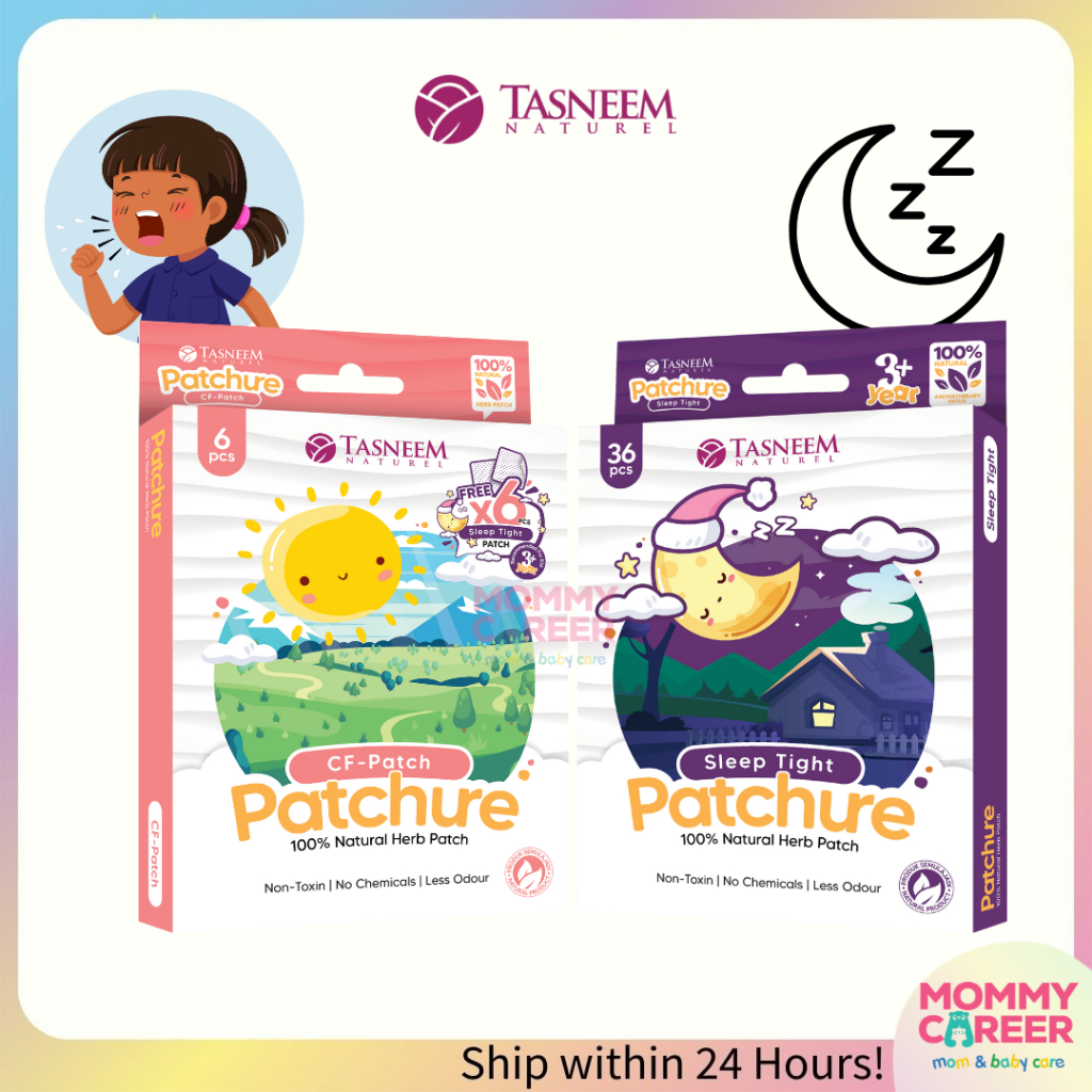 Tasneem Patch CF Cough Relief Flu and Sleep Patchure Koyok Body Patch ...
