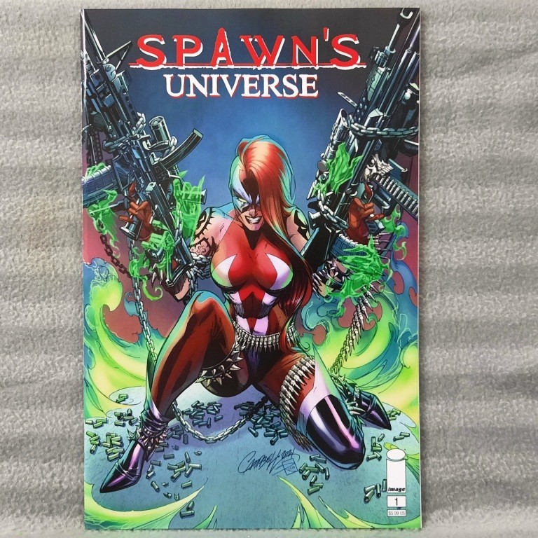 Spawn's Universe 1 J Scott Campbell Cvr (One-Shot Image Comics) Todd McFarlane, Jim Cheung (Key ...