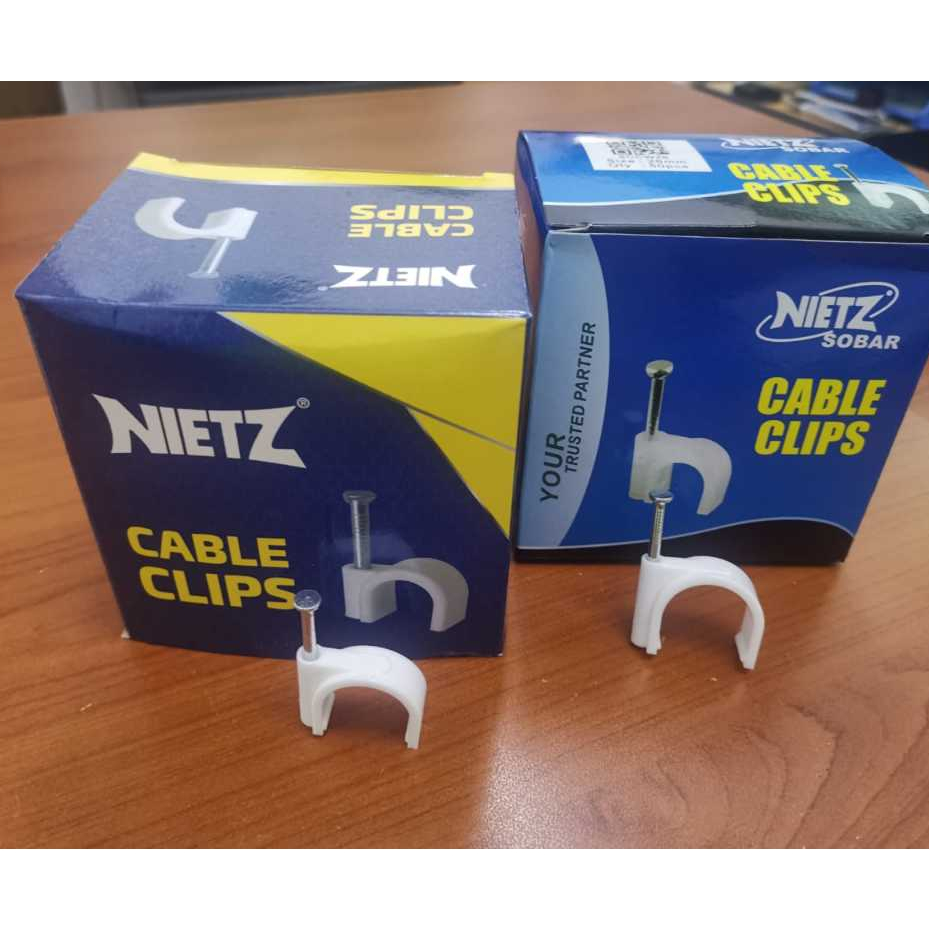 NIETZ CABLE CLIP / PIPING CLIP / PVC PIPE CLAMP CLIP / WIRING CLIP 26MM ...