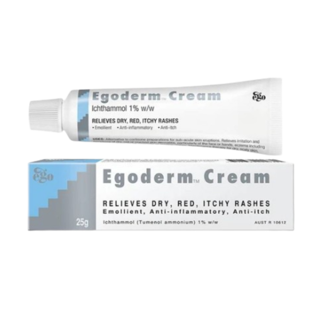 Ego Egoderm Cream 25gm ( Relieves Dry , Red And Itchy Rashes ) | Shopee ...