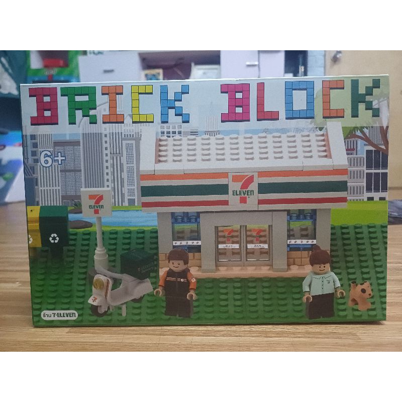 7 eleven brick block limited edition | Shopee Singapore