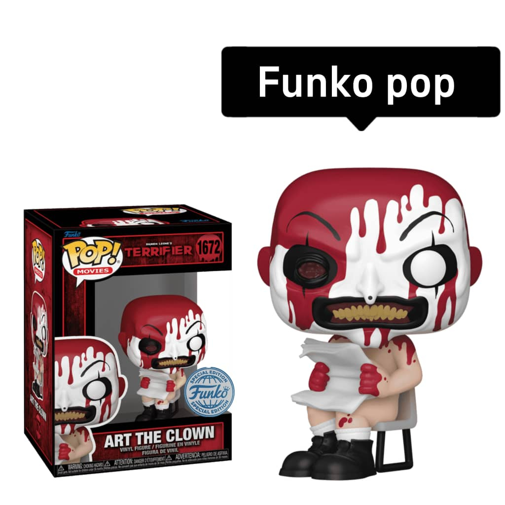 Funko Pop! Movies Terrifier 1672 Art The Clown Special Edition ...