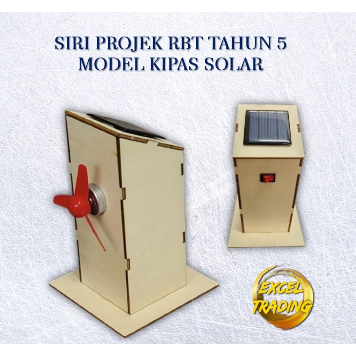 Project RBT Tahun 5 : DIY Wooden Solar Fan / Model Kayu Kipas Solar ...