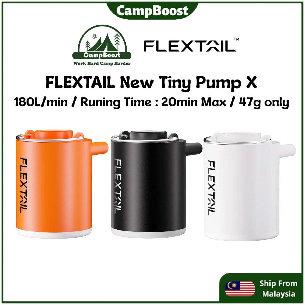 CampBoost FLEXTAIL New Tiny Pump X Travel Vacuum Pump Inflatable Pump Pam Angin Tilam Vacuum Bag ...