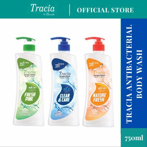Tracia Antibacterial Body Wash (850ml) | Shopee Singapore