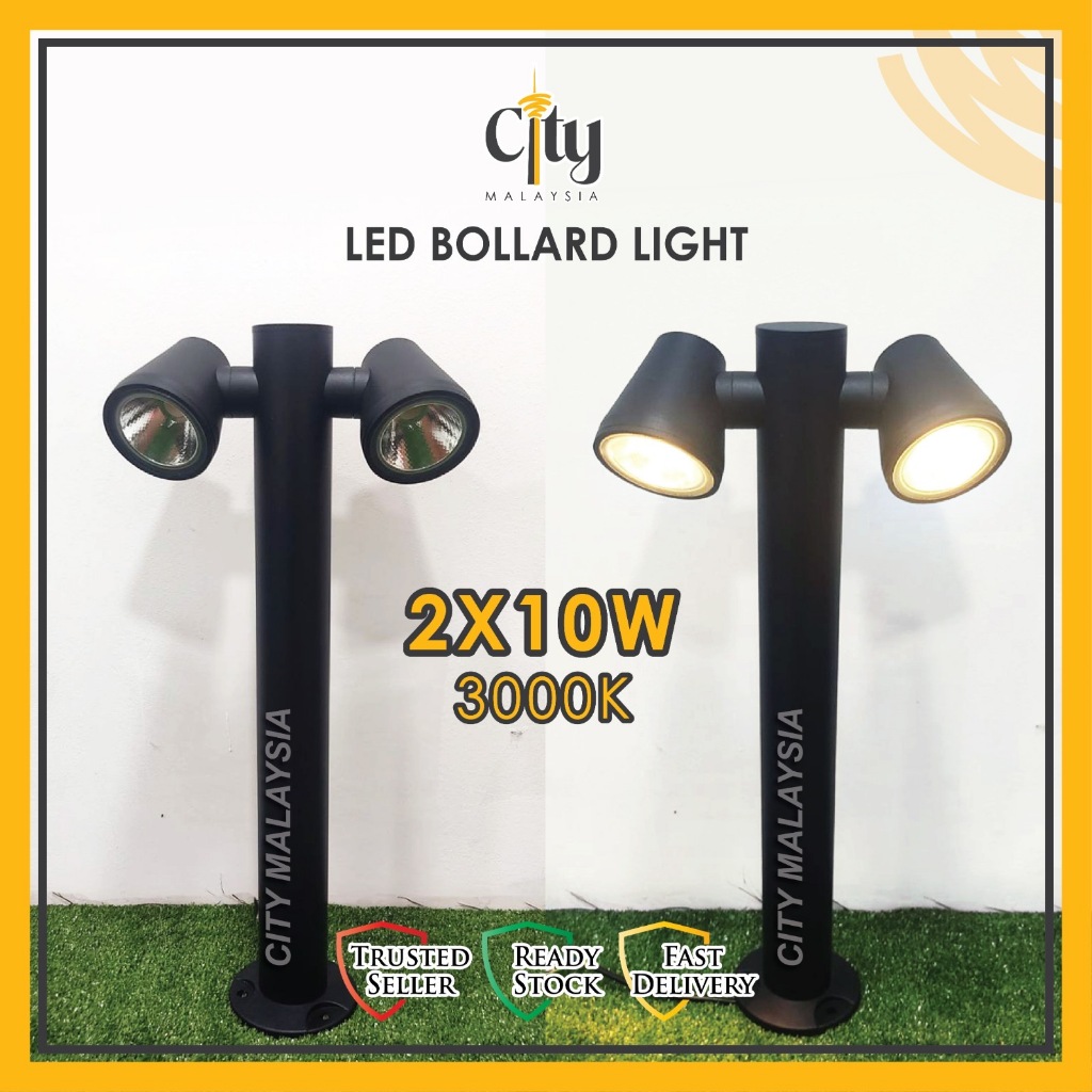 Modern LED Bollard, Outdoor Bollard, Adjustable LED Bollard, Garden ...