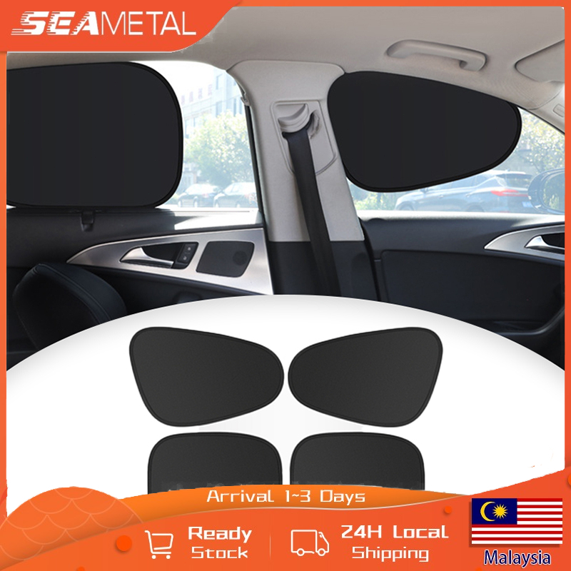 Car Window Sunshade Curtain Sun Protection Heat Insulation Side Window ...