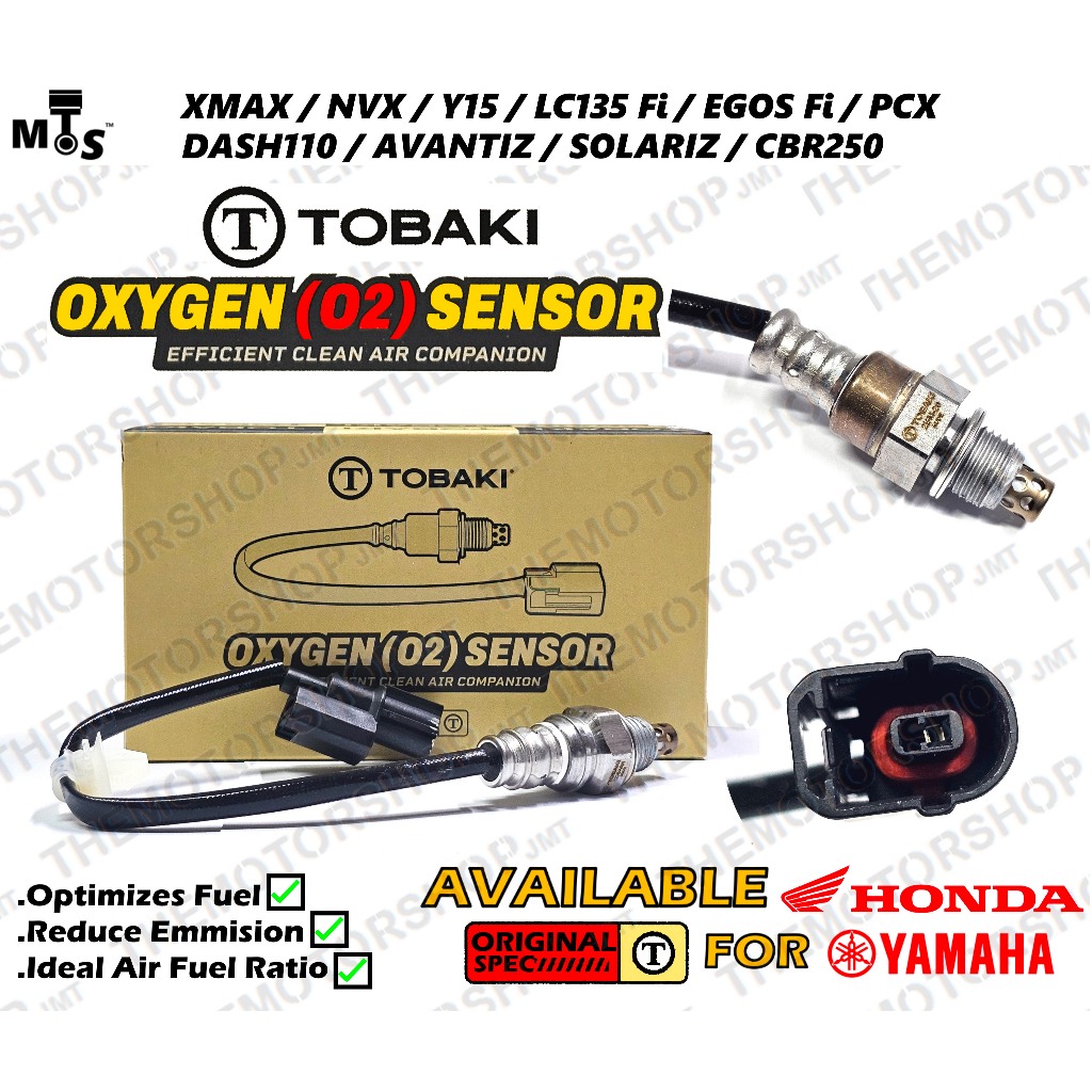 TOBAKI OEM OXYGEN O2 SENSOR EXHAUST Y15 LC135 V8 NMAX NVX XMAX EGO GEAR ...
