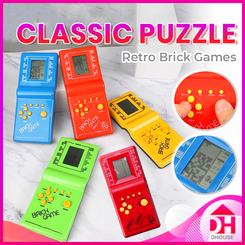 Brick Game Mini Arcade Creative Retro Handheld Classic Puzzle LCD ...