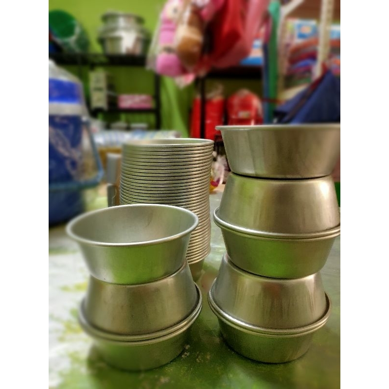 ALUMINIUM FINGER BOWL/LOYANG/CUP/ACUAN NASI KUKUS, KEK, KUIH | Shopee ...