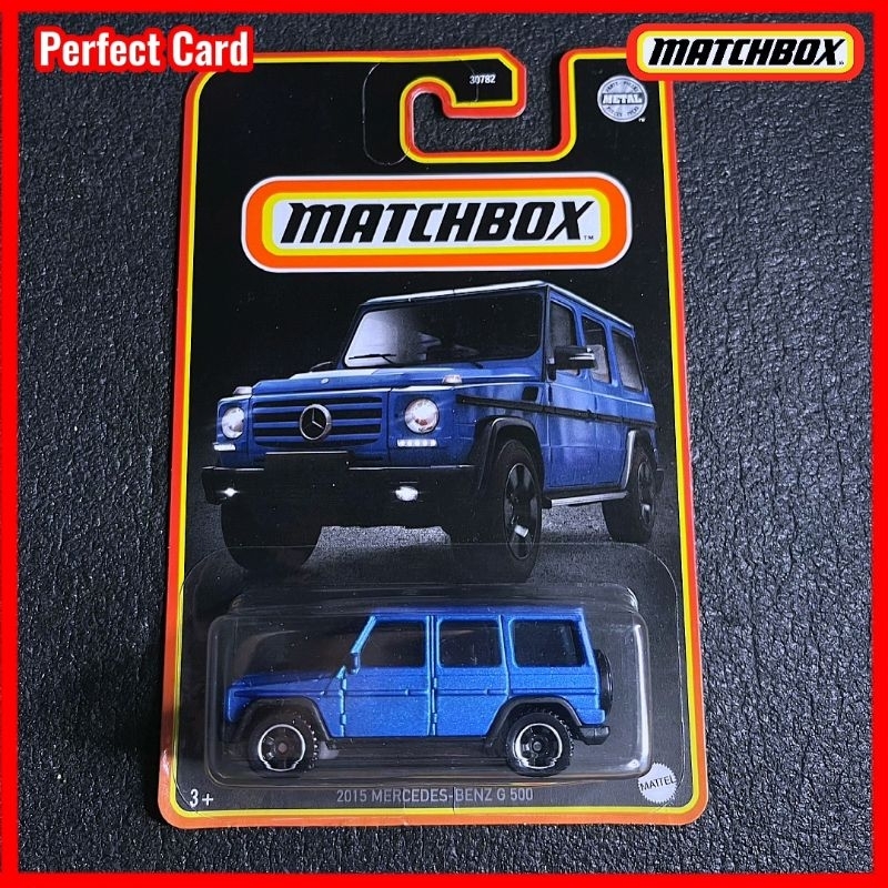 Matchbox Mercedes Benz G500 2015 Blue G Wagon Special Matchbox Mercedea ...