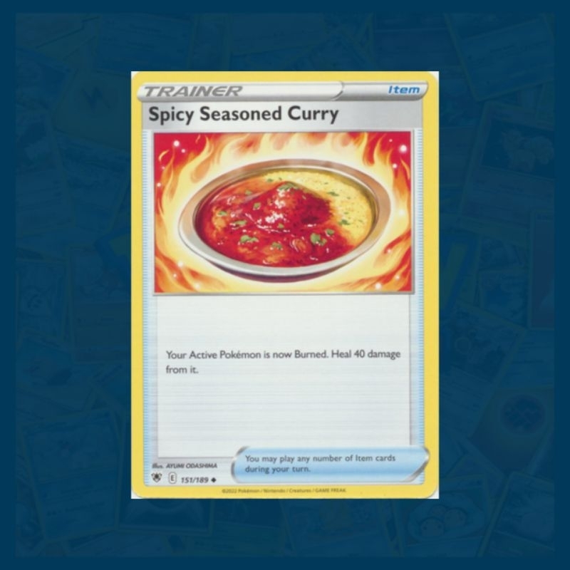 Spicy Seasoned Curry (151/189) Uncommon | Astral Radiance | Pokemon TCG ...