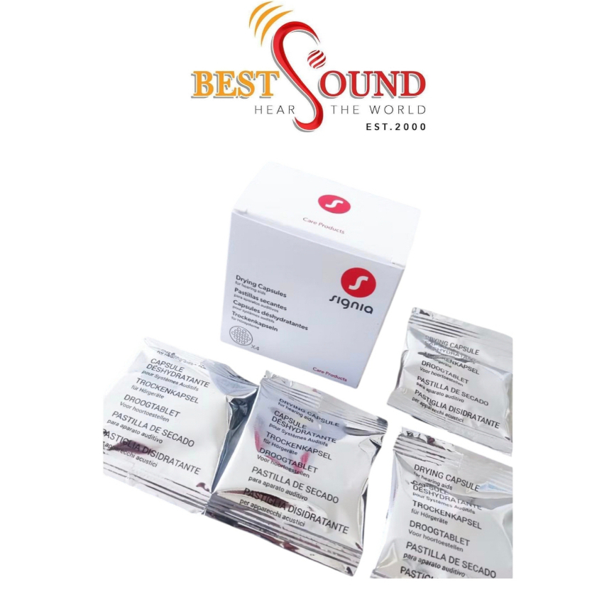 EXP: 02/2028 Signia / Connexx Drying capsules for hearing aids ( 4 pcs ...