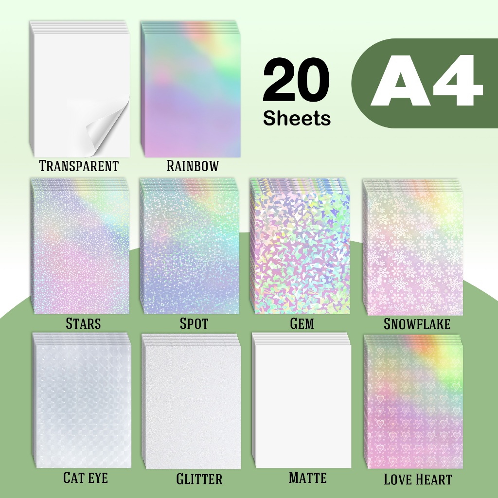 A-SUB Cold Laminate Sheet Self-Adhesive Transparent Laminating Sheet ...