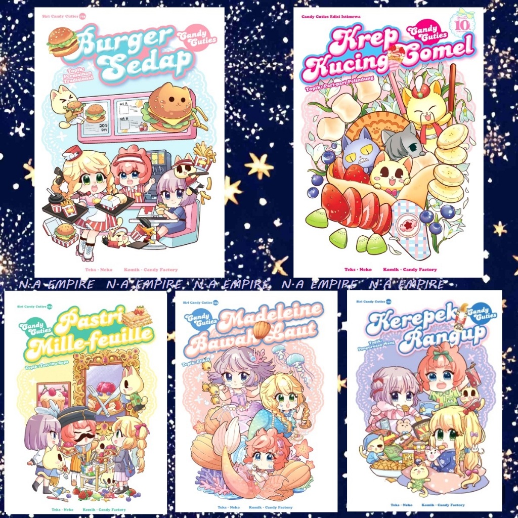 Candy Cuties Series Comics (KGS) | Shopee Singapore