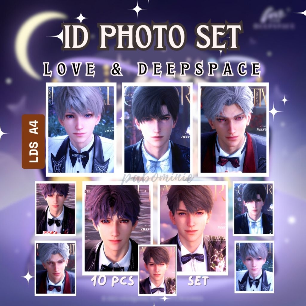LOVE AND DEEPSPACE ID PHOTO SYLUS RAFAYEL LADS CALEB ZAYNE XAVIER ...