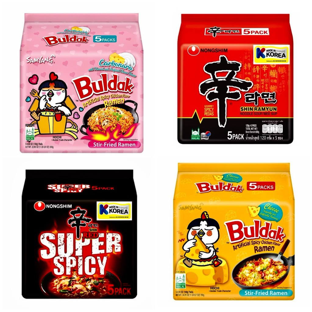 Buy10Free1 | HALAL | SAMYANG | SHIN | Ramen Cheese | Ramen Carbonara ...