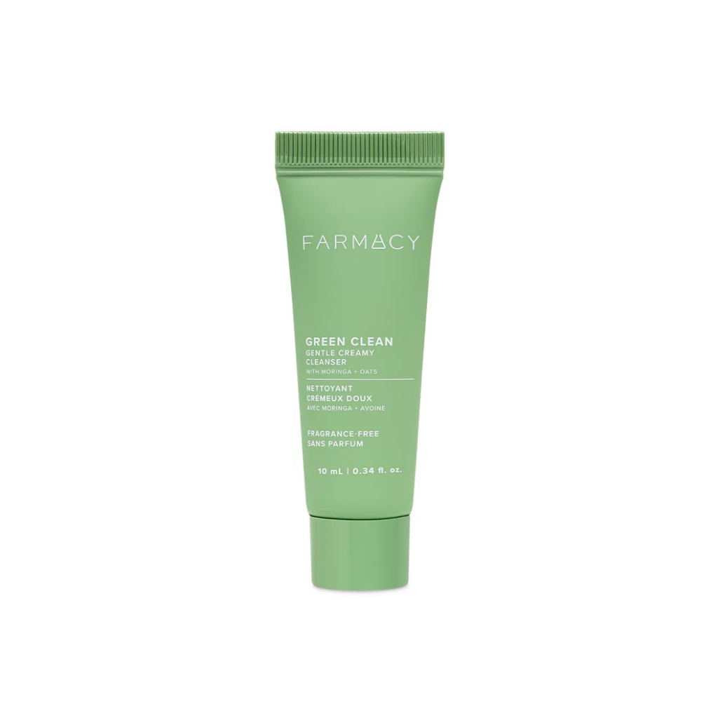 Farmacy Green Clean Gentle Creamy Cleanser Travel Mini Sample Soothing ...