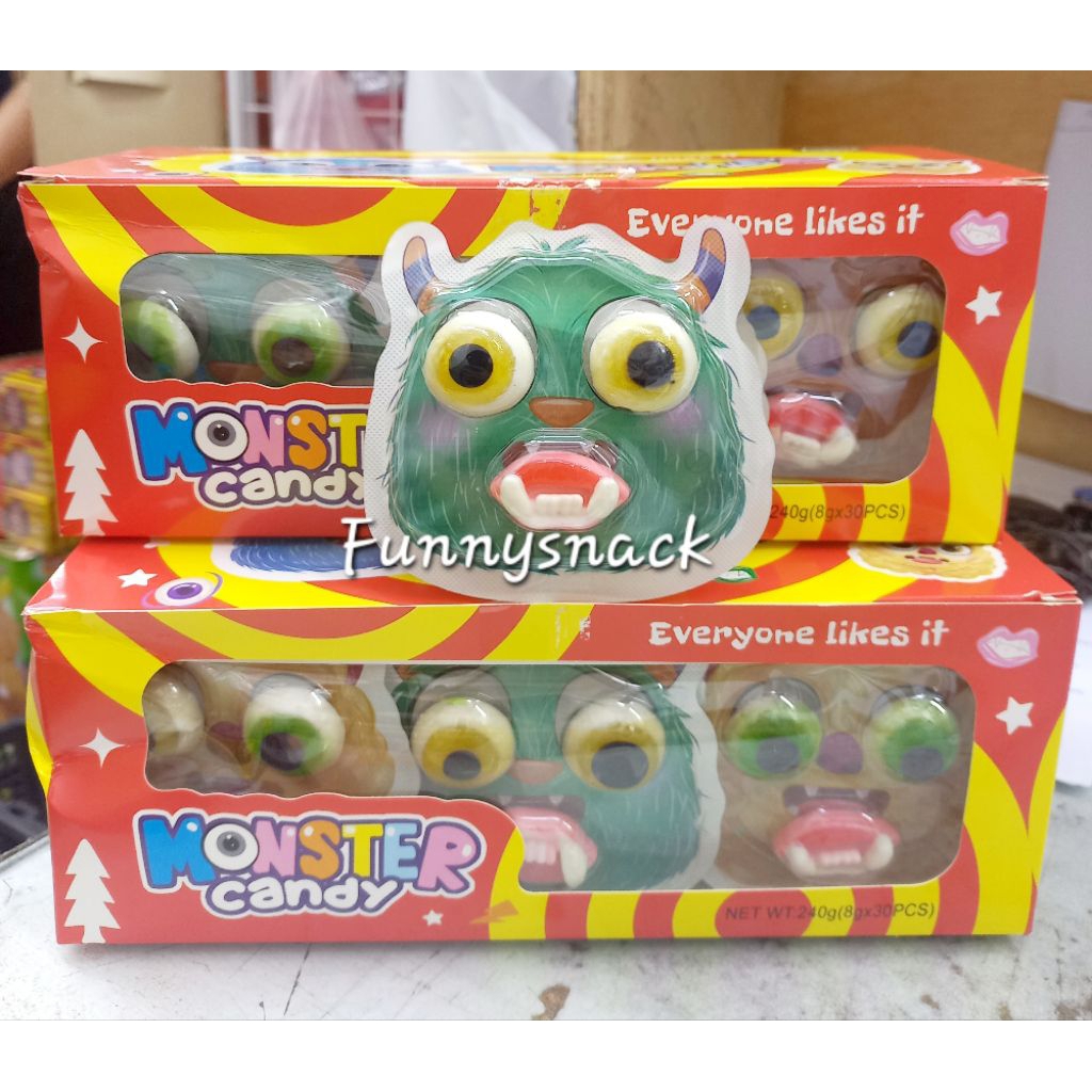 30pcs Monster Candy Gula Hantu Gula Mata Gigi *HALAL* | Shopee Singapore