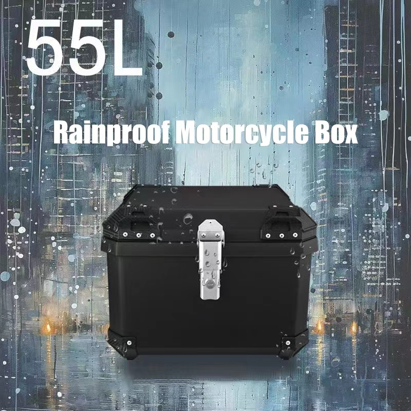 HNJ Top Box Motorcycle 36L/45L/55L Motor Large-Capacity Waterproof ...