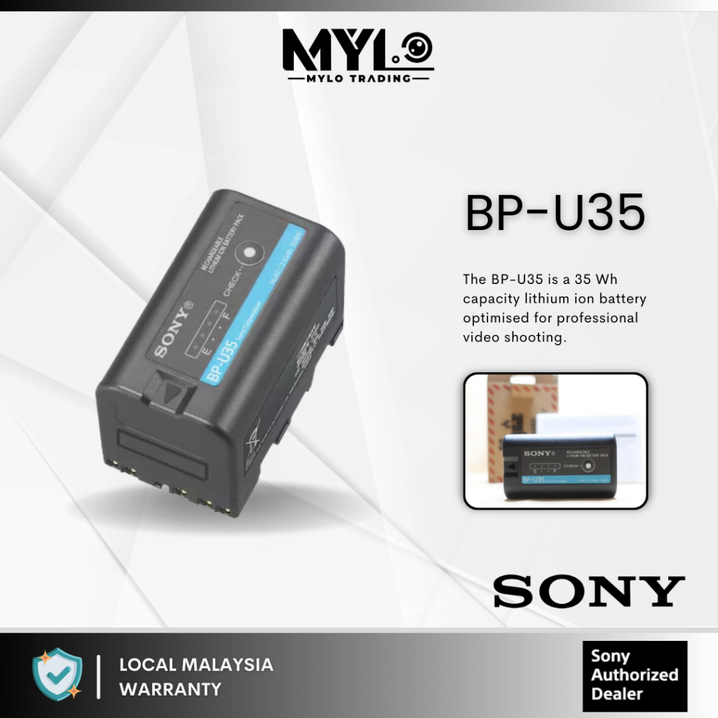 Sony BP-U35 Lithium-Ion Battery Pack | Shopee Singapore