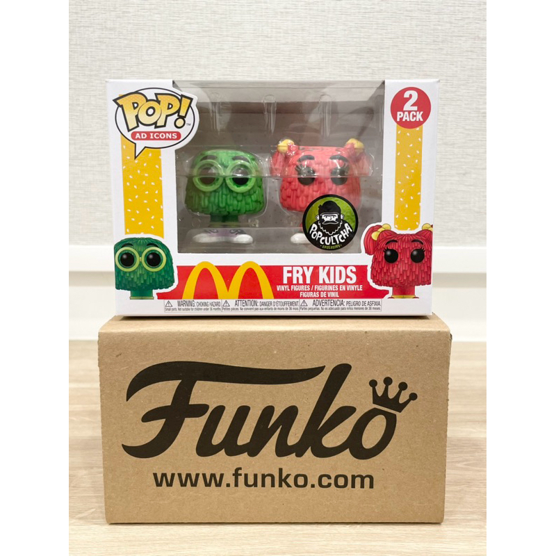 [Authentic] Funko Pop! 2 Pack FRY KIDS Popcultcha Exclusive Ad Icons ...