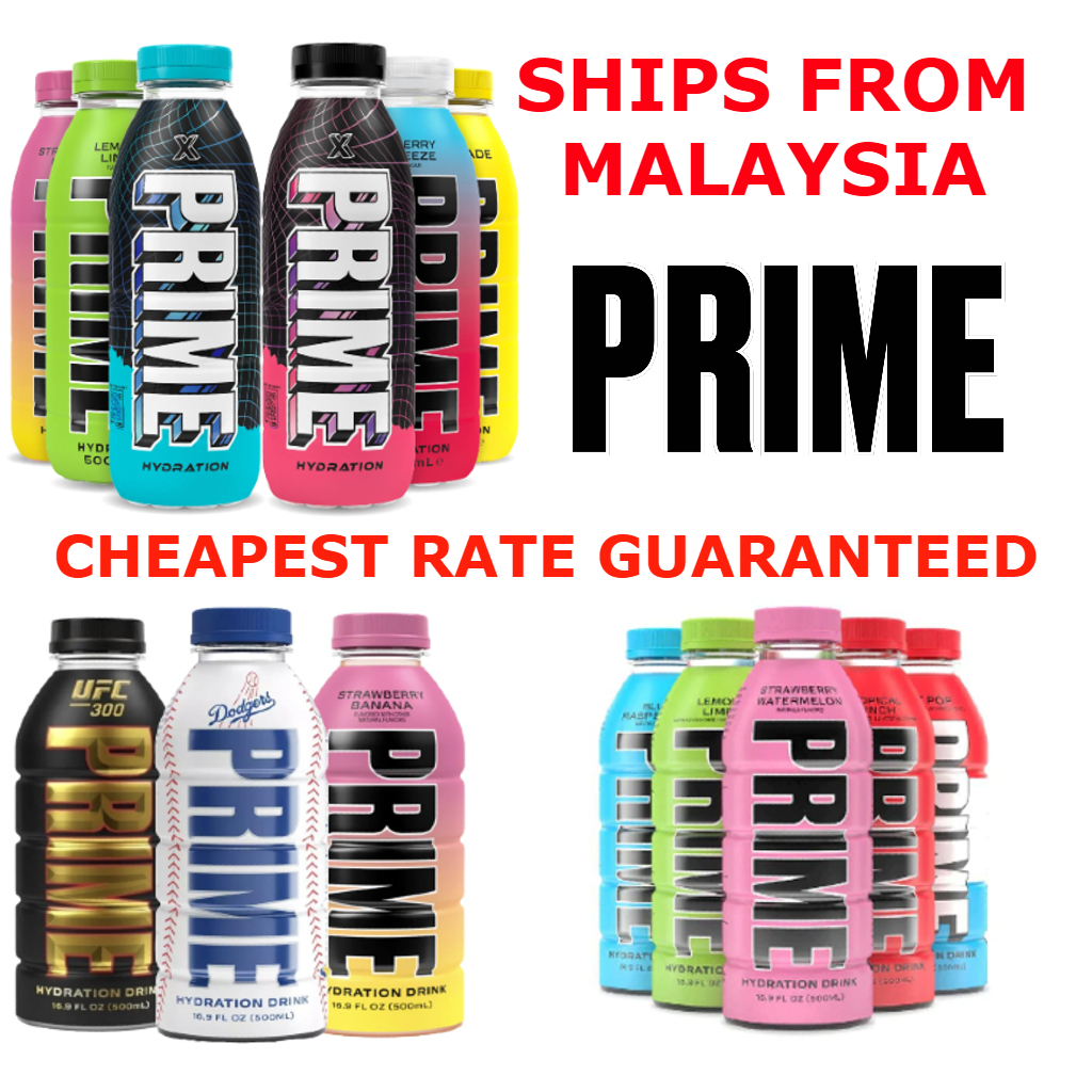 Prime Hydration Drink (Logan Paul & KSI) US Sports UFC WWE X | Shopee ...