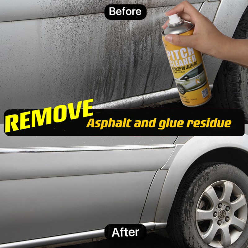 Car Pitch Cleaner Tar Bugs Tree Sap Remover Asphalt Glue Oil Stain Dirt ...