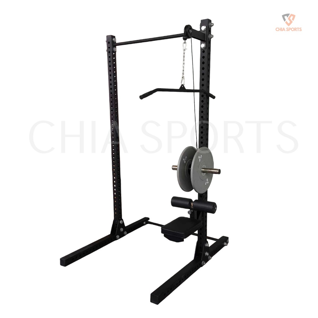 Lat Pulldown System & Seat Attachment Functional Training Power Cage ...