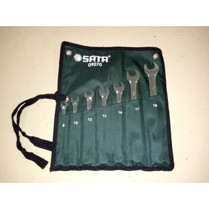 Sata combination spanner set 8-19mm | Shopee Singapore