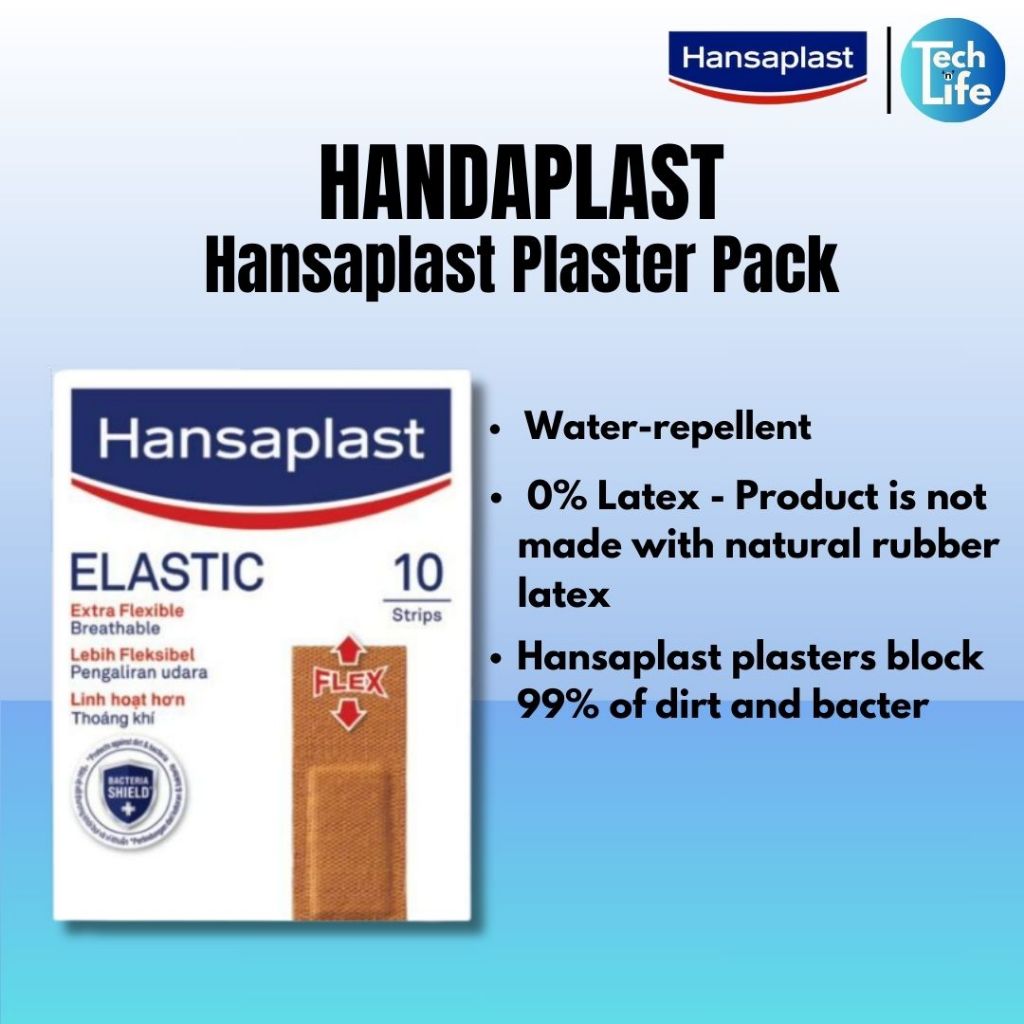 Hansaplast Plaster Pack (1X10 STPS) | Shopee Singapore